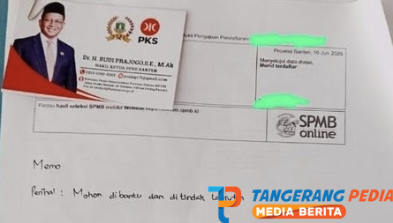 PKS Copot Budi Prajogo dari Wakil Ketua DPRD Banten Usai Memo Titipan ...